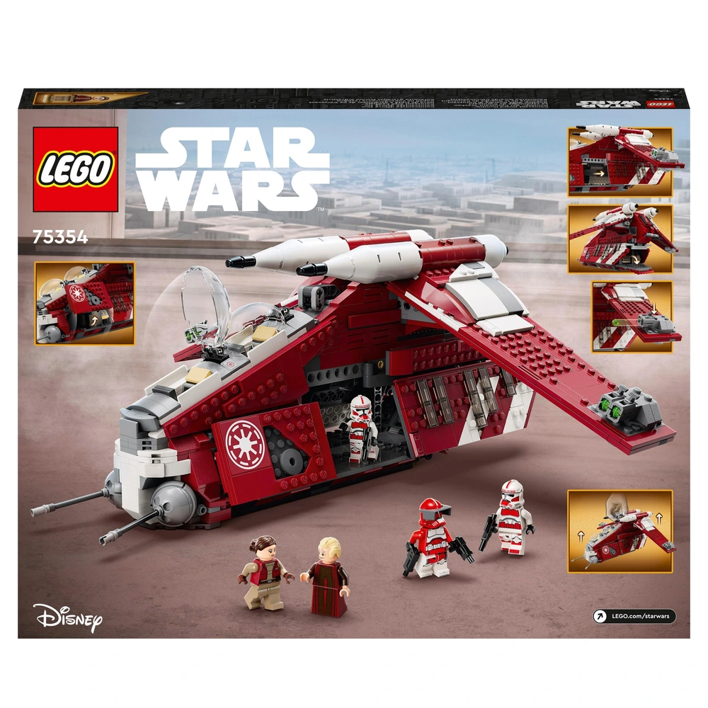 Republic Gunship LEGO UCS Republic Gunship #75309 Review & Lighting
