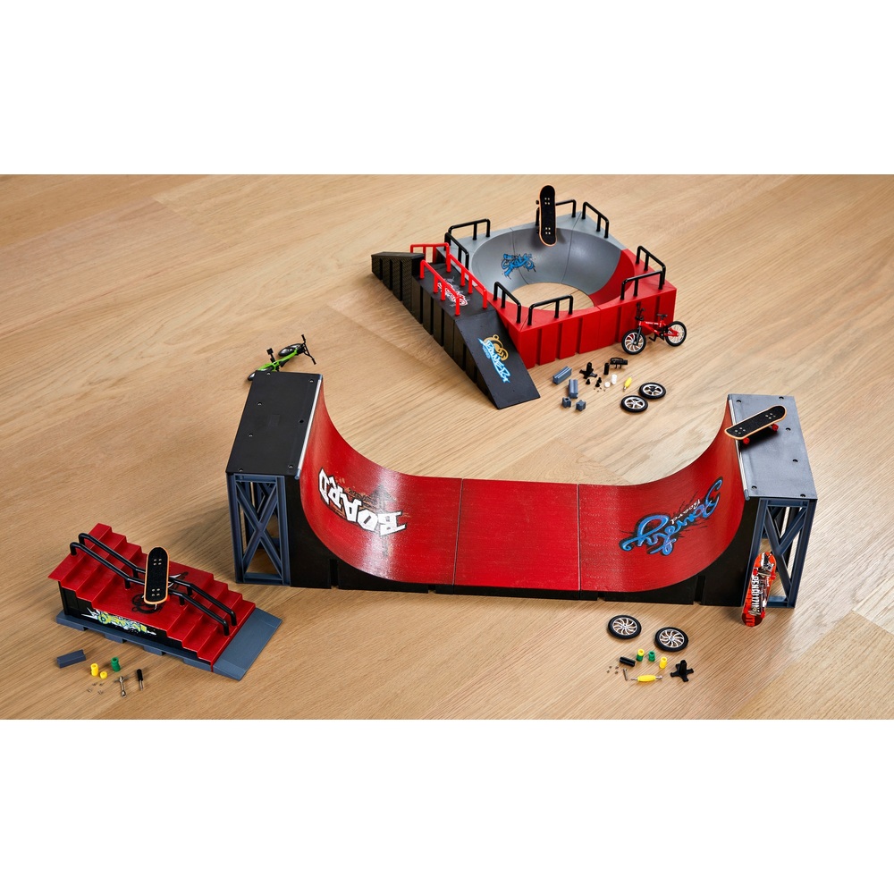 Skate Park Finger Skateboard Ramp Step Set | Smyths Toys UK