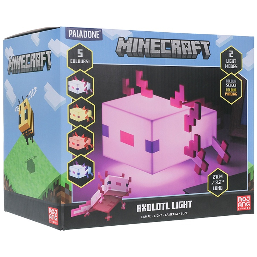 Minecraft Axolotl Light | Smyths Toys UK