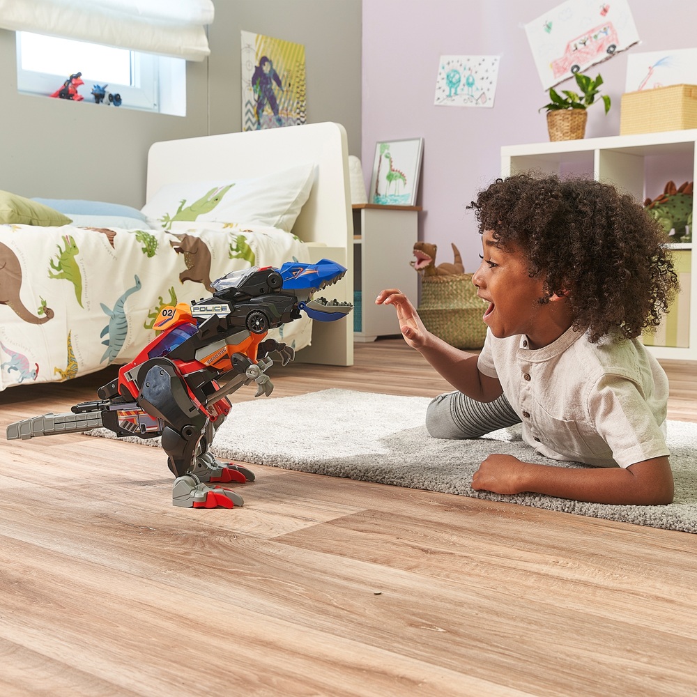 VTech Switch & Go Dinos 3-in-1 Super-T-Rex Roboter Spielzeug | Smyths Toys Deutschland