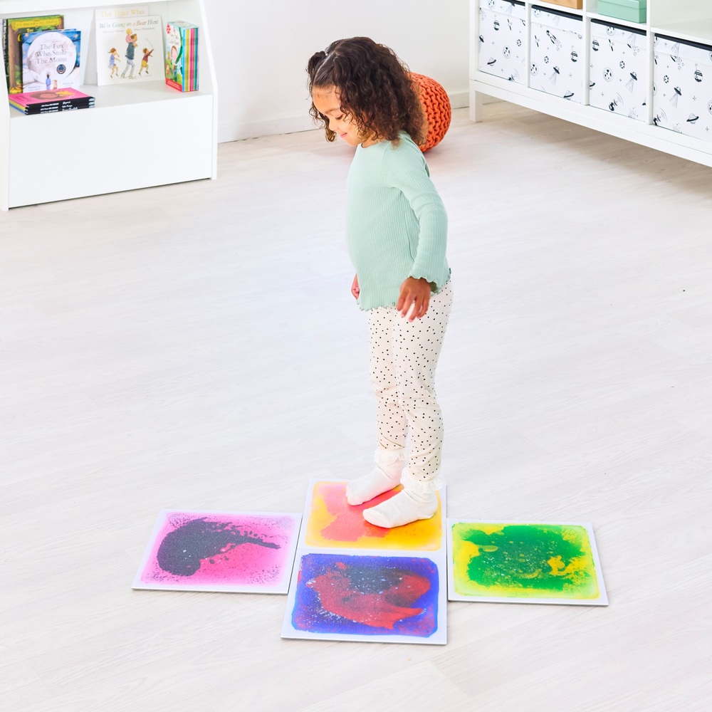 Play Factory Play Floor Tiles Liquid Sensory 4 Pack | Smyths Toys Ireland