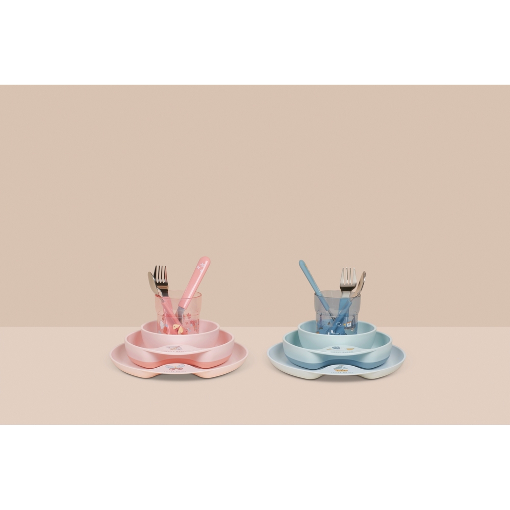 Little Dutch Mepal Kindergeschirr Set Mio 6-tlg. Flowers & Butterflies ...