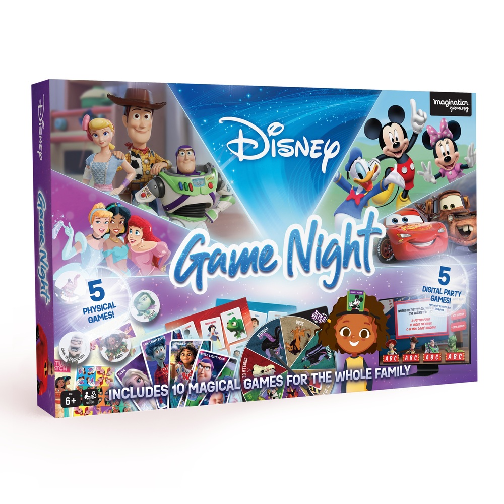 Disney Game Night 10-in-1 Board Game Collection | Smyths Toys UK