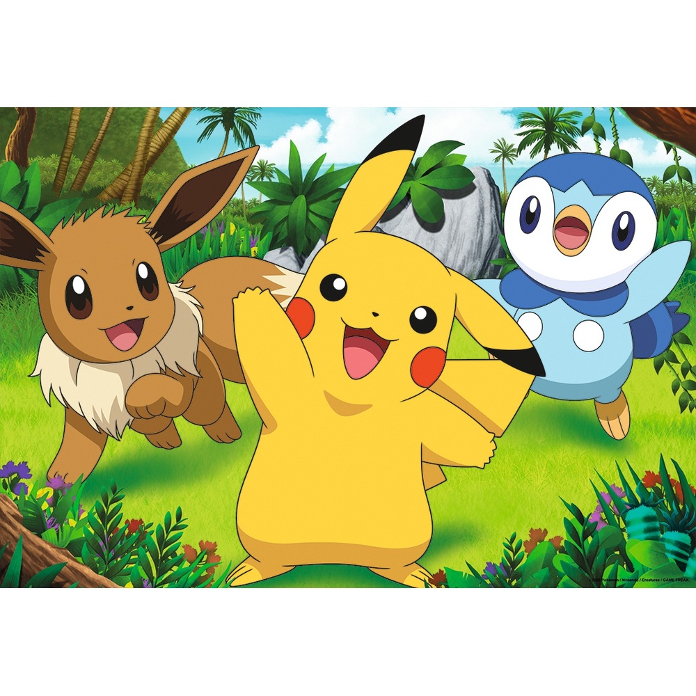 Ravensburger Pokémon Puzzle Pikachu und seine Freunde 2er Set 2x 24 ...