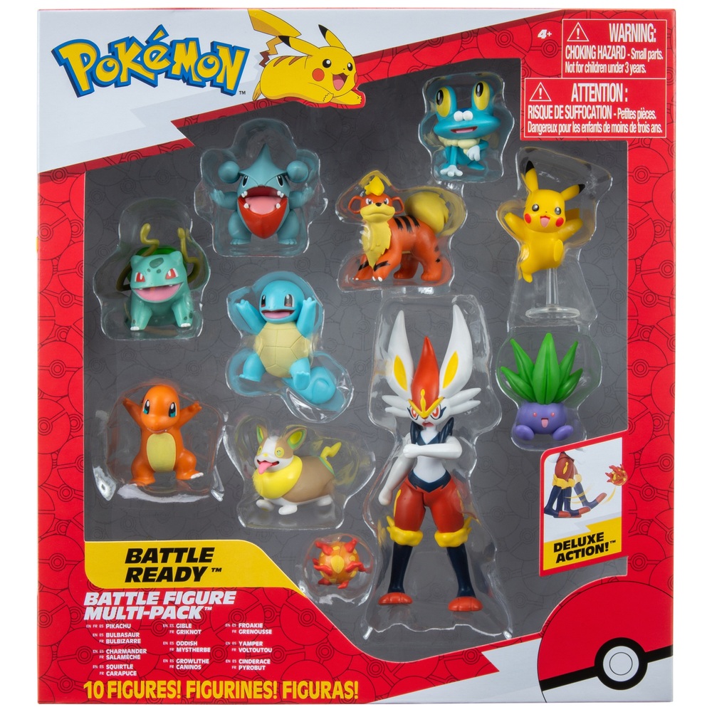 Pokémon Battle Figuren Set 10er Set | Smyths Toys Österreich