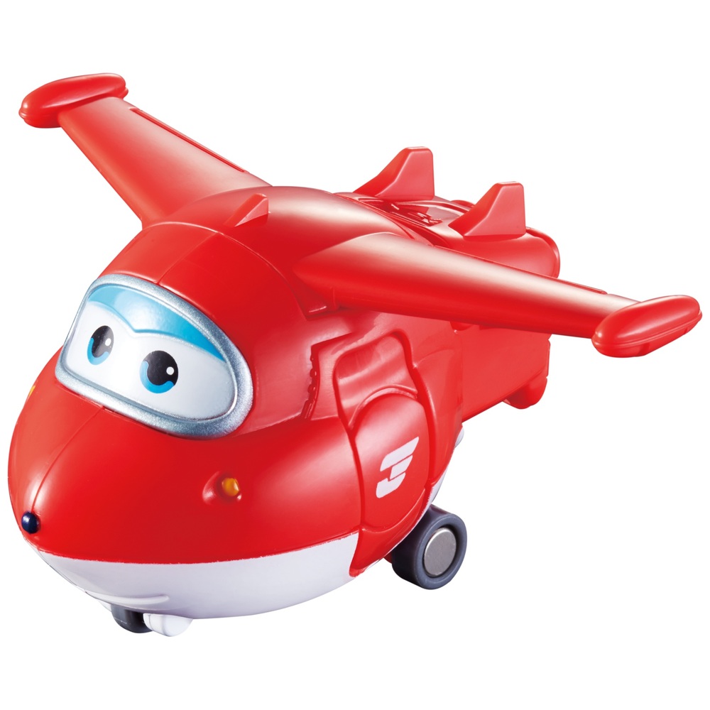 Super Wings Transform-a-Bots 4er Pack mit Poppa Wheels, Dizzy, Jett ...