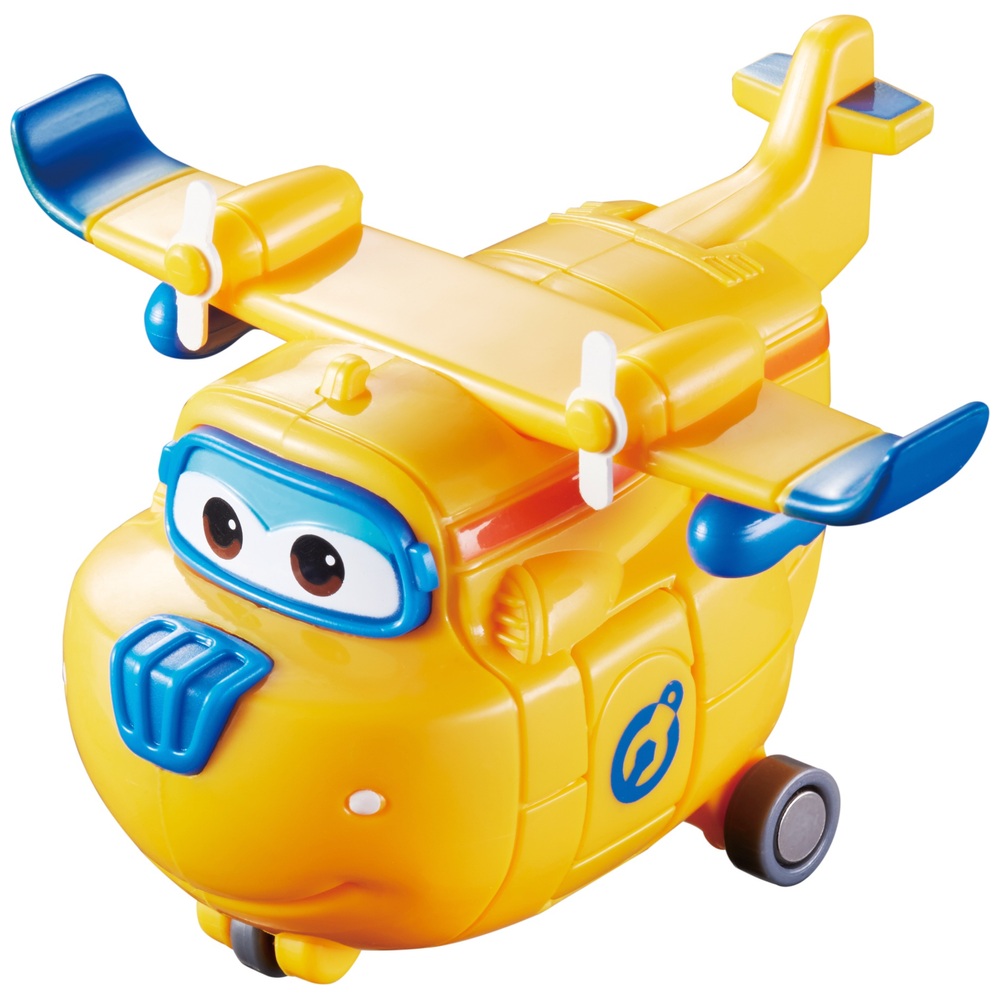 Super Wings Transform-a-Bots 4er Pack mit Poppa Wheels, Dizzy, Jett ...