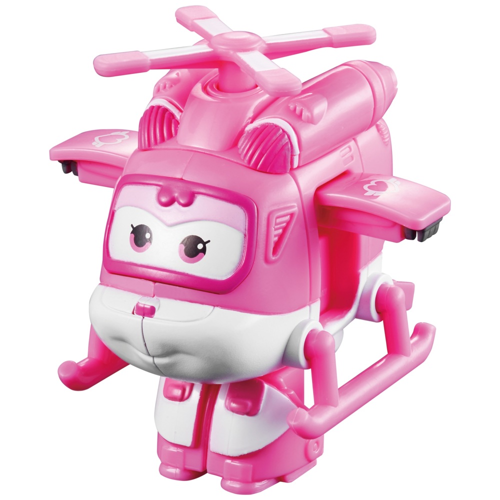 Super Wings Transform-a-Bots 4er Pack mit Poppa Wheels, Dizzy, Jett ...