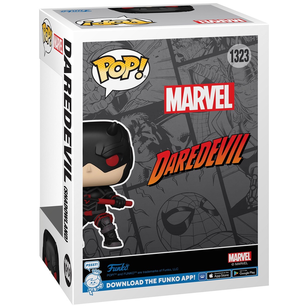 Funko POP! Bobble-Head Figur 1323 Marvel Daredevil Shadowland | Smyths ...