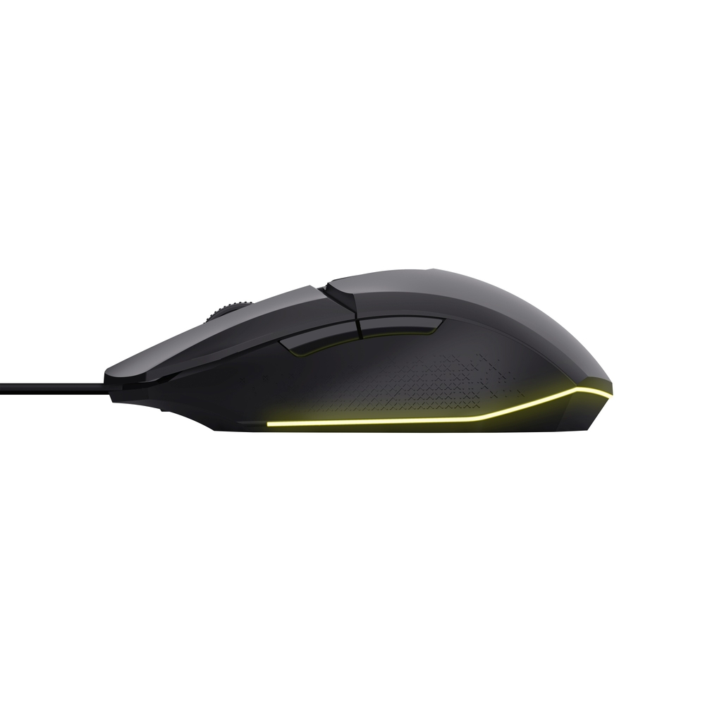 Trust GXT 109 Felox Illuminated Gaming Mouse - Black | Smyths Toys Ireland