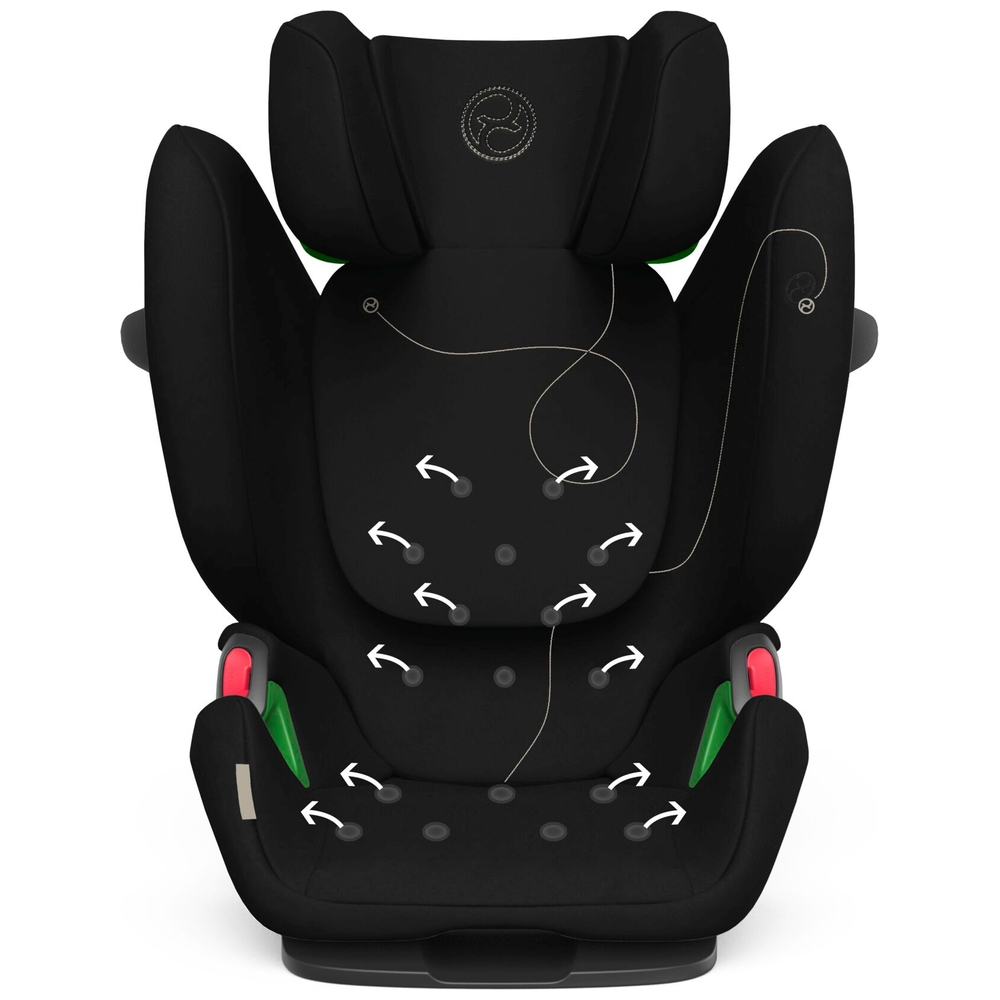 Cybex Pallas G Car Seat ISOFix R129 Moon Black | Smyths Toys UK