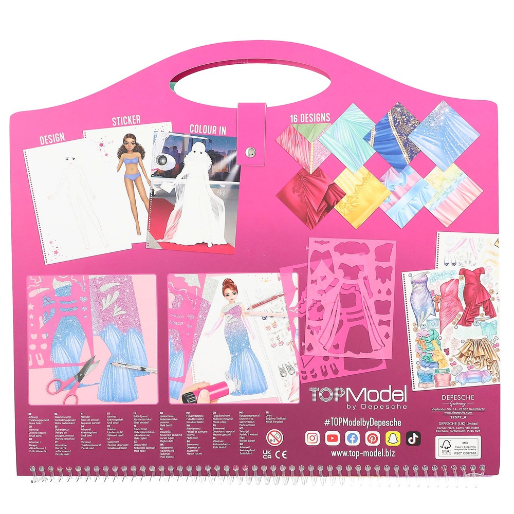 TOPModel Glamour Special Stickerbuch | Smyths Toys Deutschland