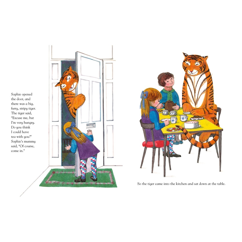 The Tiger Who Came to Tea by Judith Kerr Paperback Book | Smyths Toys UK