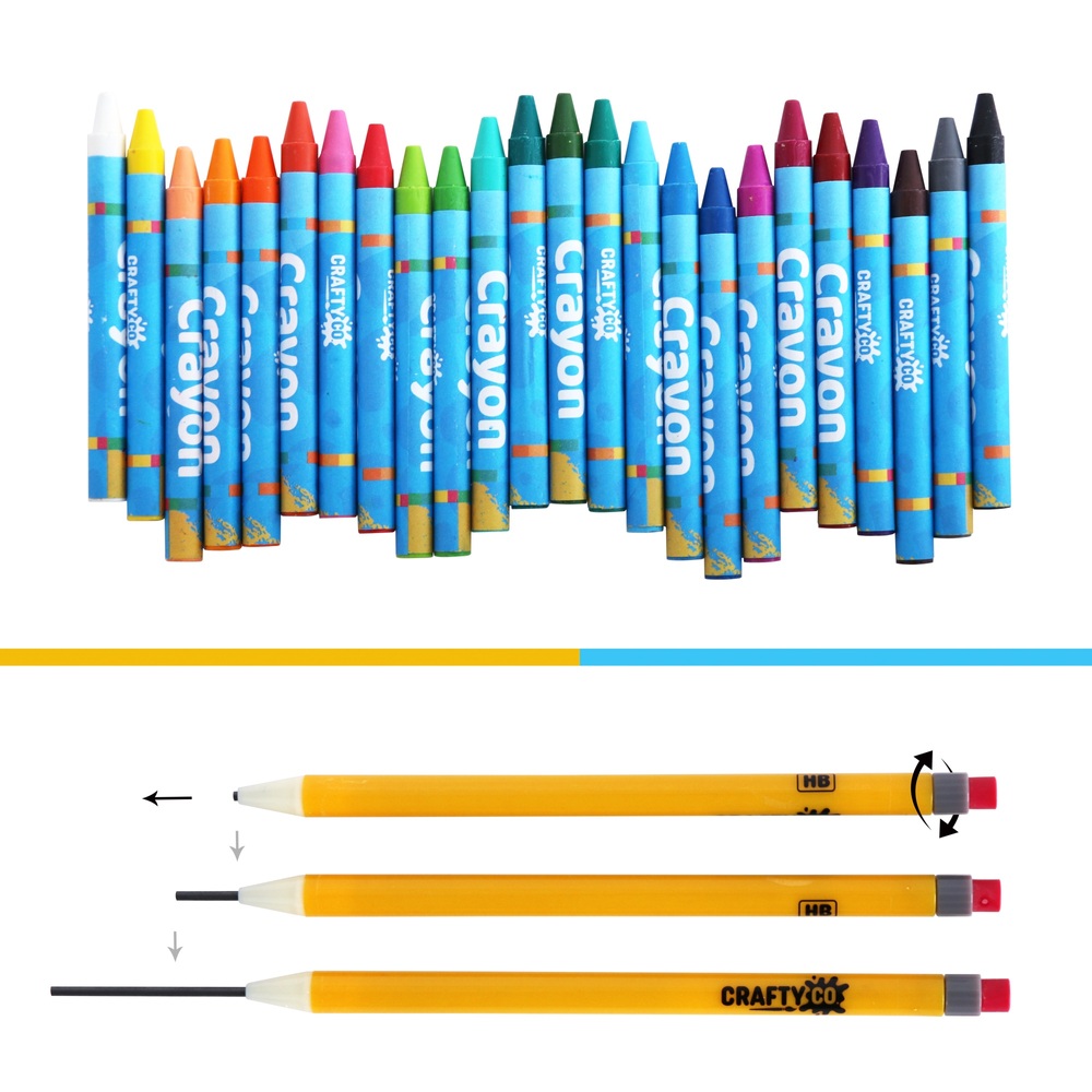 Crafty Co.Ultimate Colouring Collection Masterpiece Tub Art Set 90 ...
