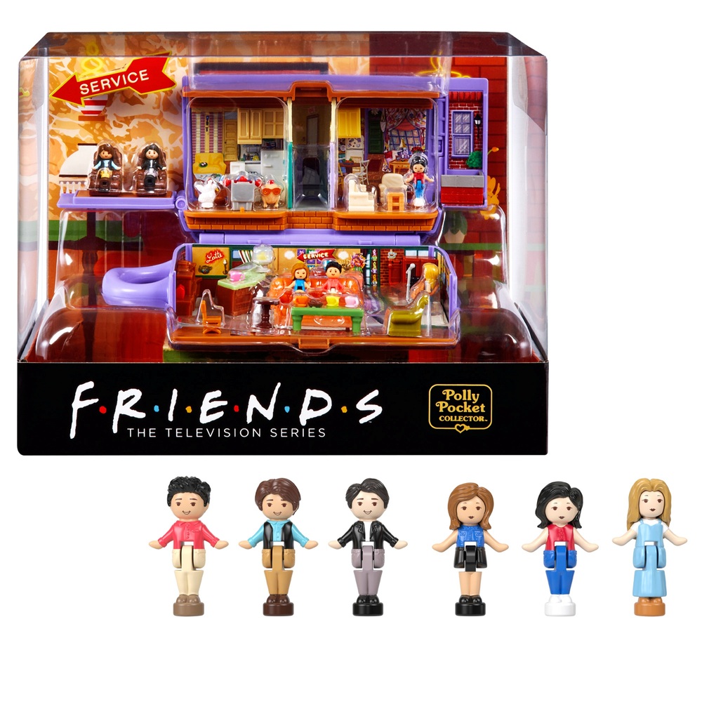 Polly Pocket Friends TV Collector Central Perk Compact | Smyths Toys UK