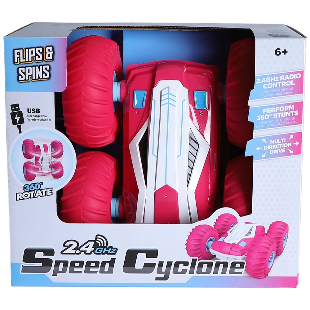 Speed Cyclone Remote Control Car Pink | Smyths Toys UK