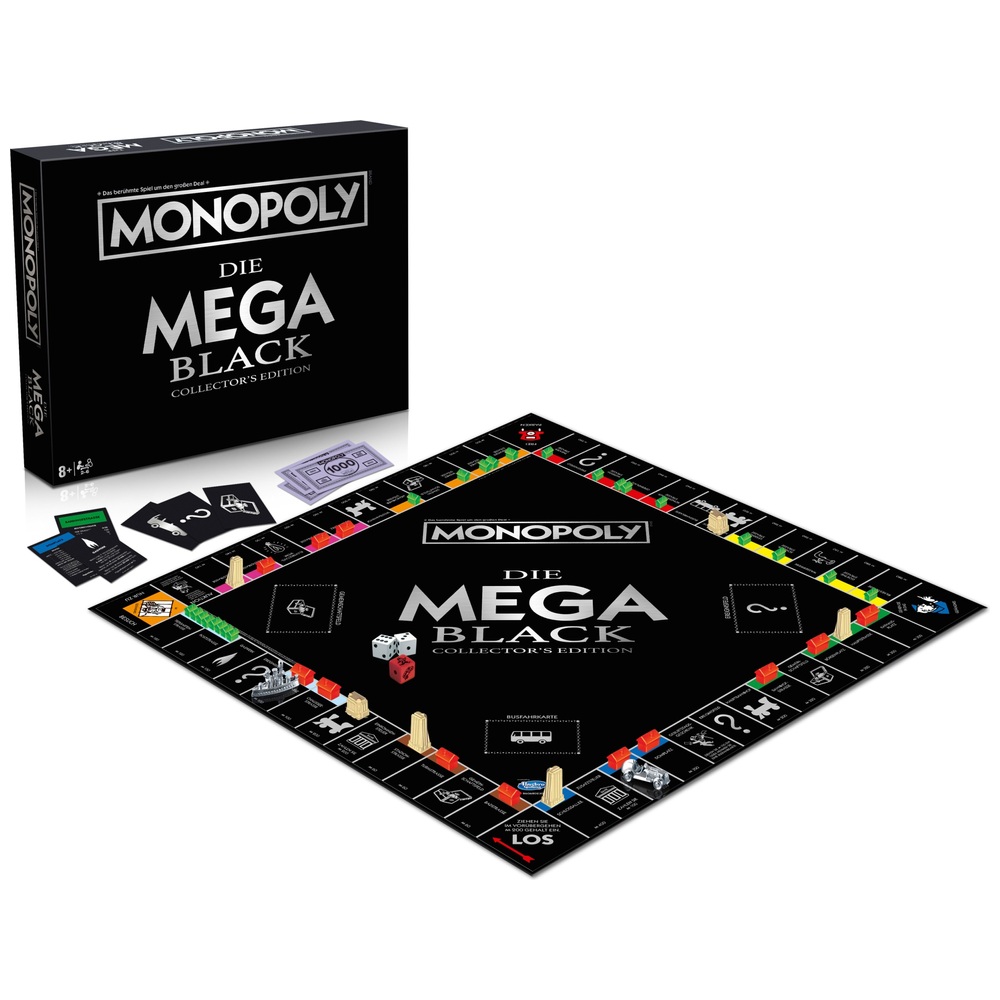 Monopoly Die Mega Black Edition | Smyths Toys Österreich