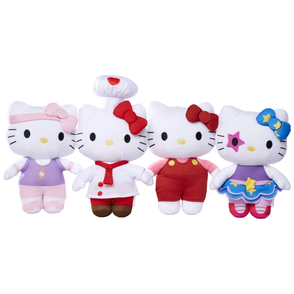 Hello Kitty Kerst Knuffel Hello Kitty Knuffel 35 Cm Roze | Bol