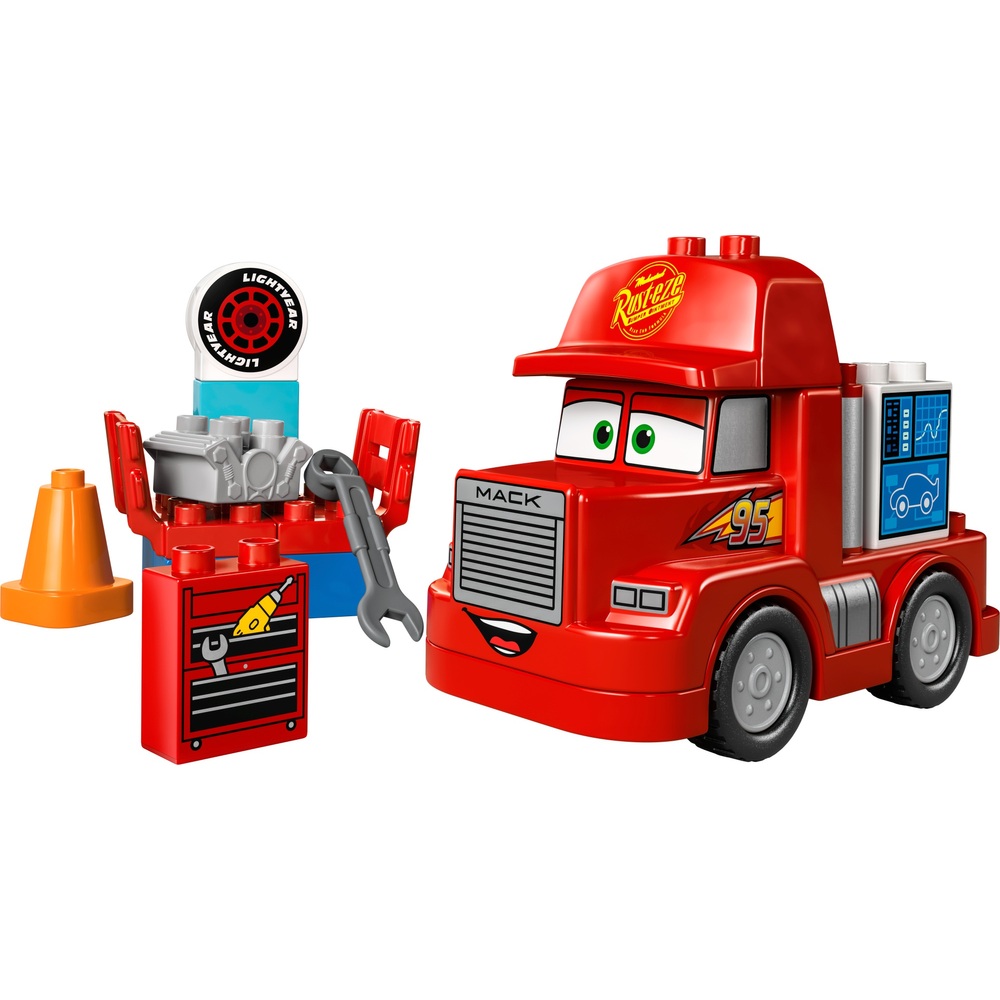LEGO DUPLO Disney Cars 10417 Mack beim Rennen | Smyths Toys Schweiz