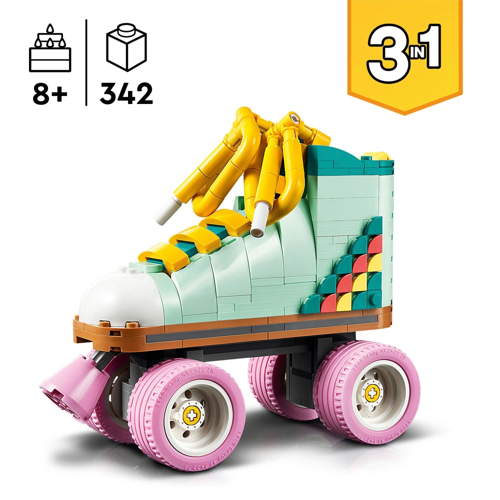 LEGO Creator 31148 Rollschuh 3-in-1 | Smyths Toys Deutschland