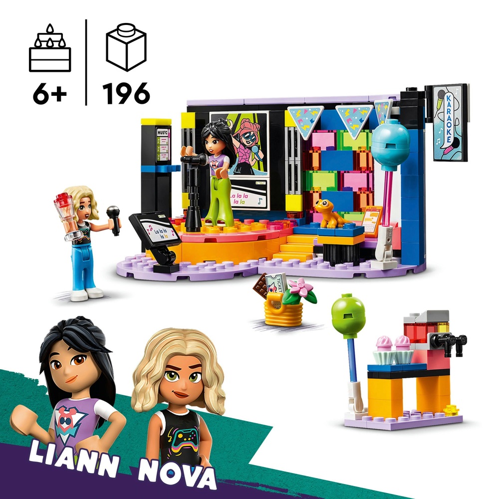 LEGO Friends 42610 Karaoke Music Party Set | Smyths Toys Ireland