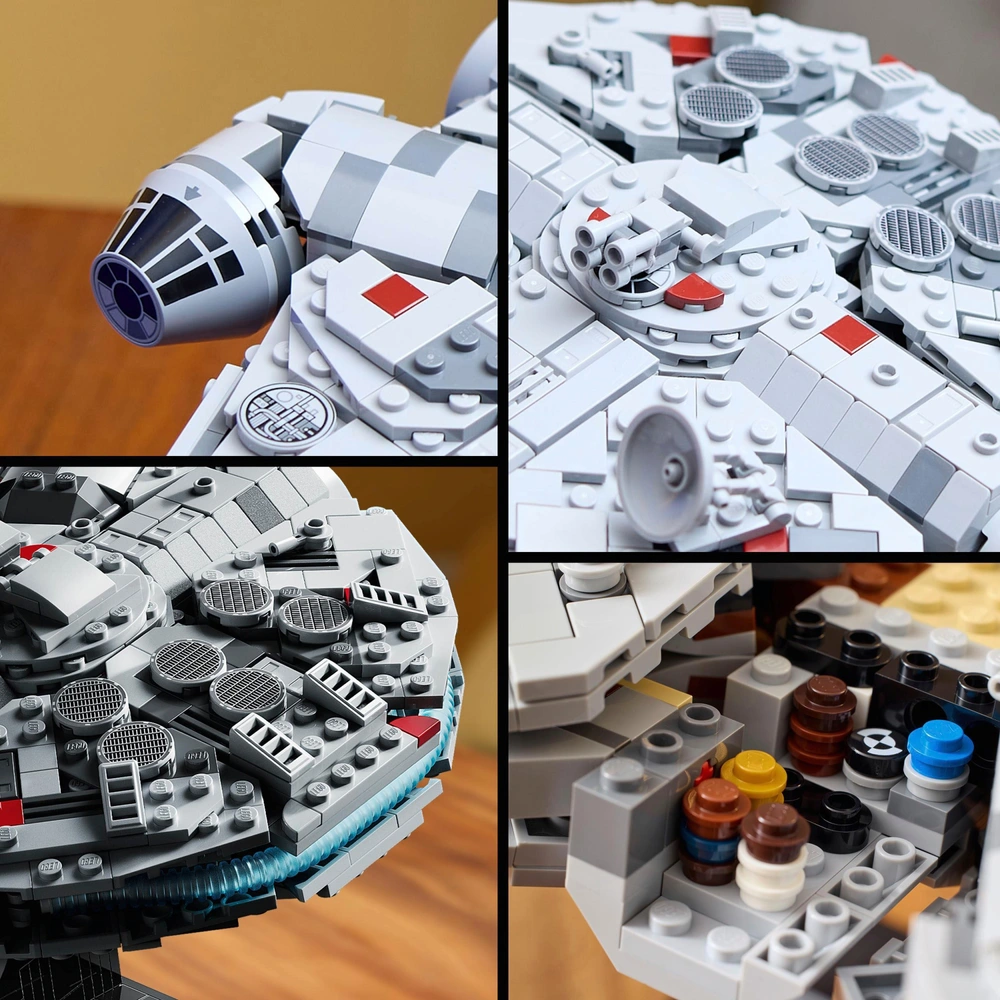 Star Wars Millennium Falcon Lego Set Celebrate The Holidays On The
