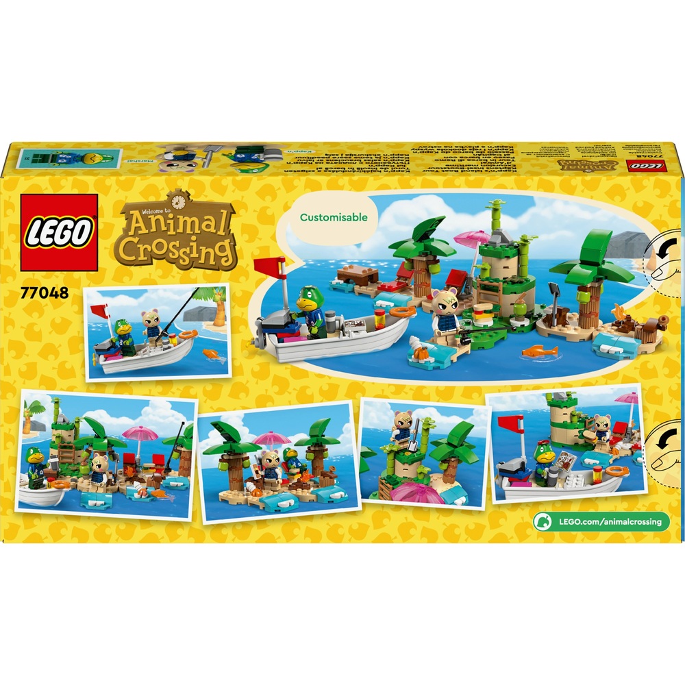 LEGO Animal Crossing 77048 Kapp'n's Island Boat Tour Set | Smyths Toys ...