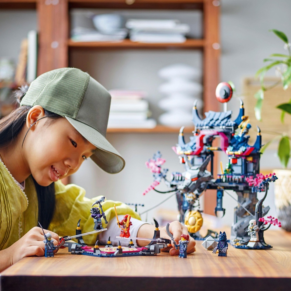 LEGO NINJAGO 71813 Wolf Mask Shadow Dojo Set | Smyths Toys UK