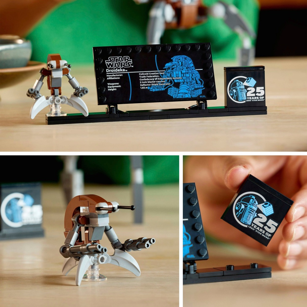LEGO Star Wars 75381 Droideka 25th Anniversary Model Set for Adults ...