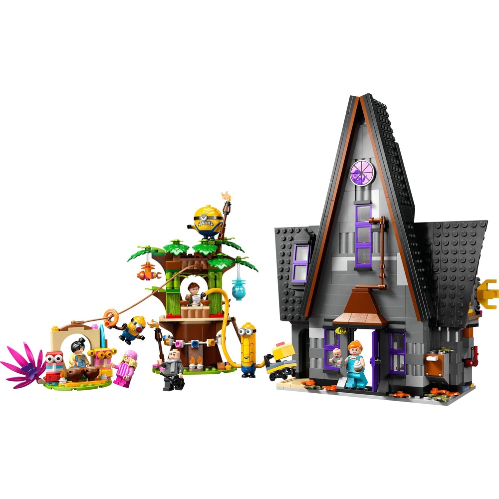 LEGO Despicable Me 75583 Minions and Gru's Family Mansion Set | Smyths ...