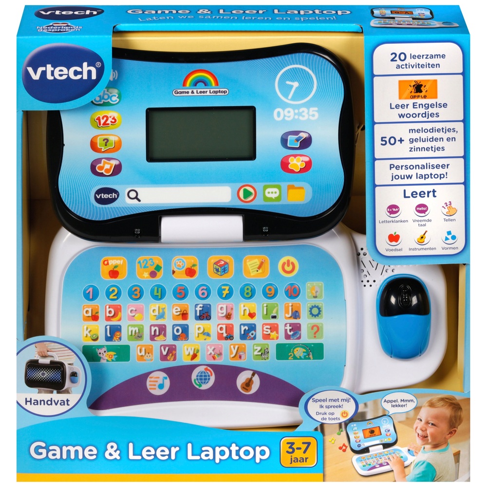 VTech Game & Leer Laptop | Smyths Toys Nederland