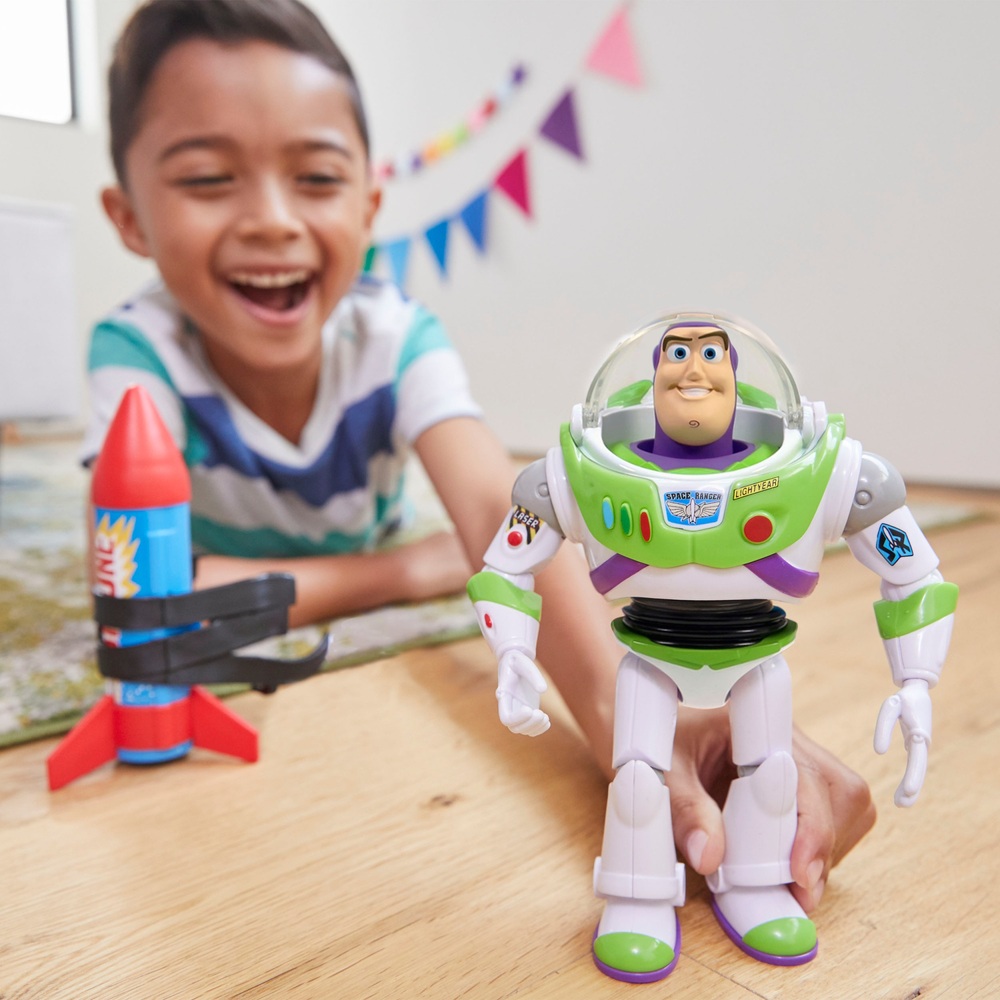 Disney Toy Story Action Figure Buzz Lightyear Rocket Rescue 30cm ...