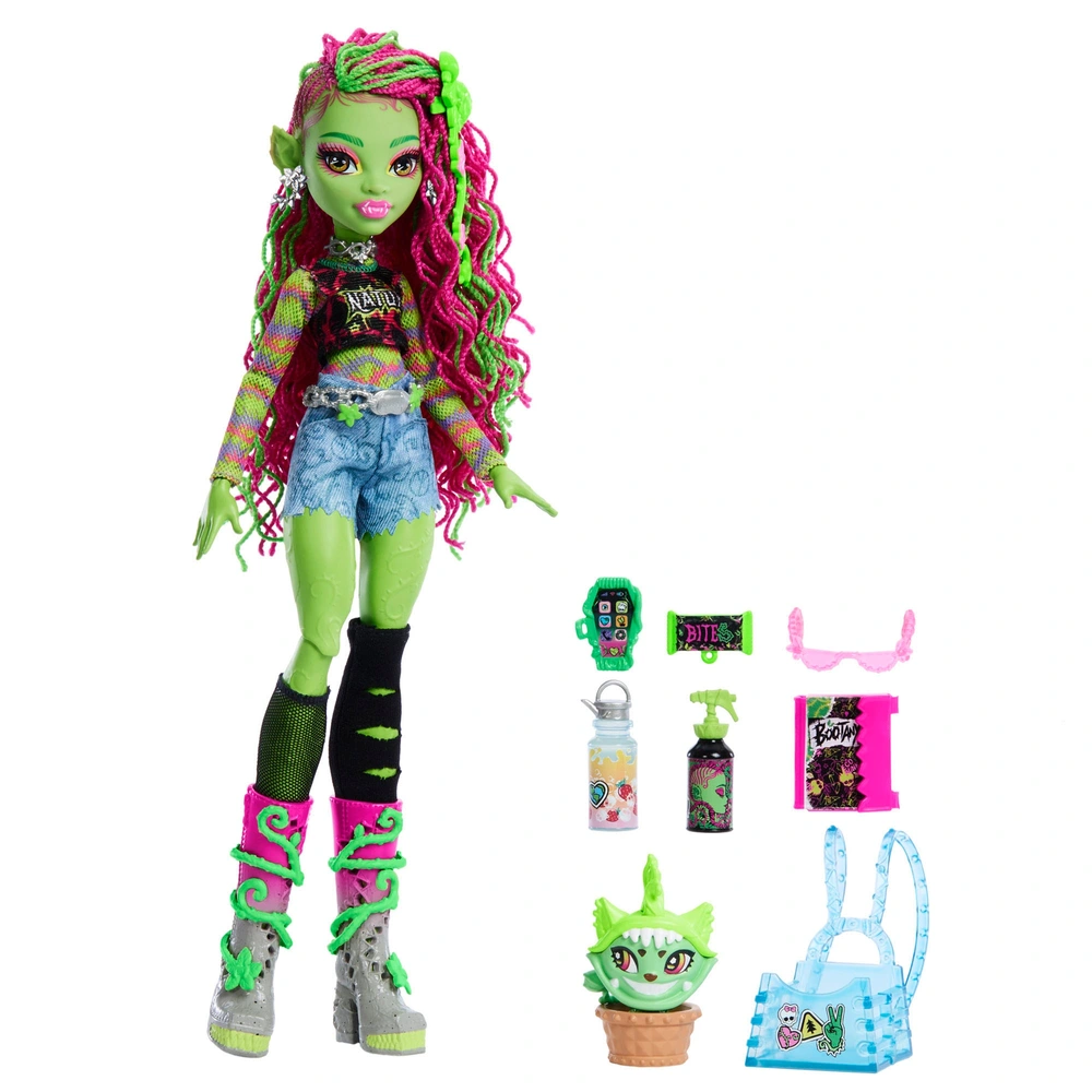Monster High Pompoen Snijsjablonen Monster High Pop Venus McFlytrap