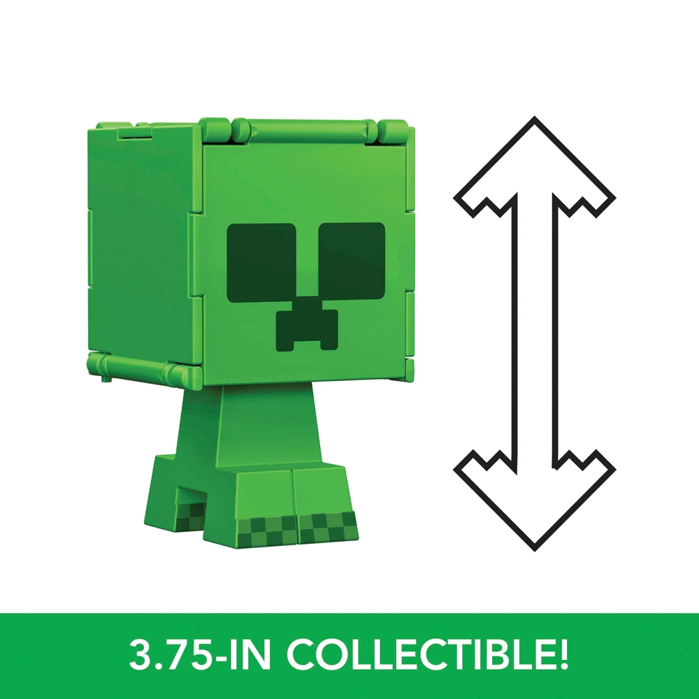 Minecraft Flippin Fig Creeper & geladener Creeper 2-in-1-Fidget-Figur ...