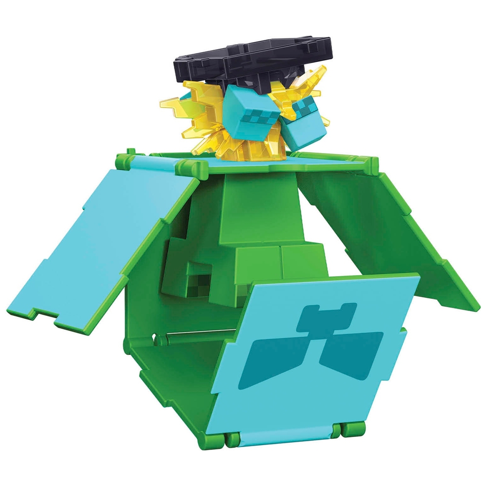 Minecraft Flippin Fig Creeper & geladener Creeper 2-in-1-Fidget-Figur ...