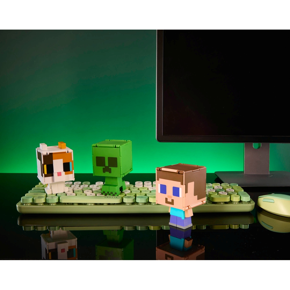 Minecraft Flippin Fig Creeper & geladener Creeper 2-in-1-Fidget-Figur ...