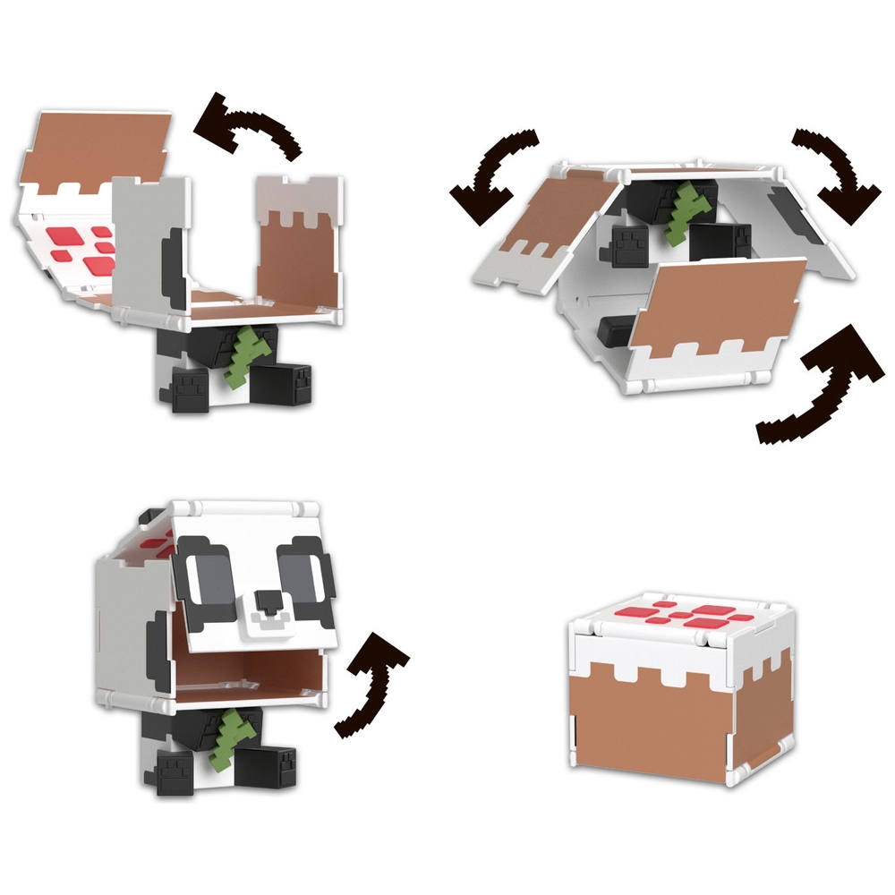 Minecraft Flippin Figs Fidget Toy Panda und Kuchen | Smyths Toys Schweiz