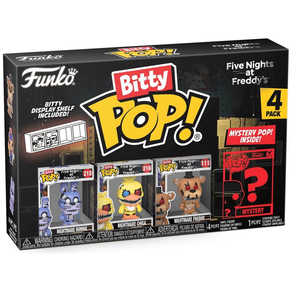 POP! Vinyl: Bitty Pop Five Nights at Freddy's Bonnie 4 Pack | Smyths ... POP! Vinyl: Bitty Pop Five Nights at Freddy's Bonnie 4 Pack | Smyths ...