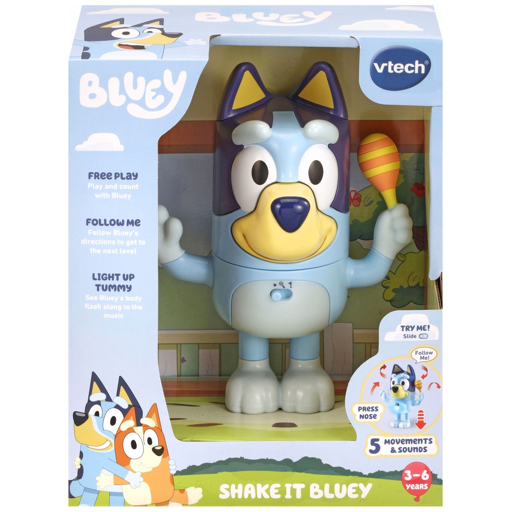VTech Shake It Bluey | Smyths Toys UK