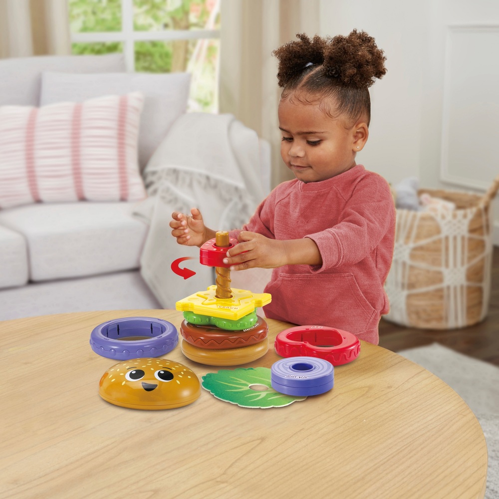 VTech Build-a-Burger Toy | Smyths Toys UK
