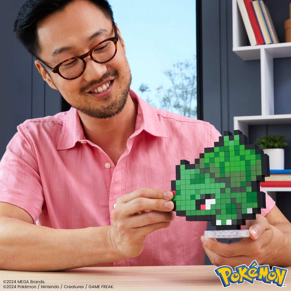 Pokemon Pixel Art Bulbasaur 001 Bulbasaur Pokemon 1st Generation