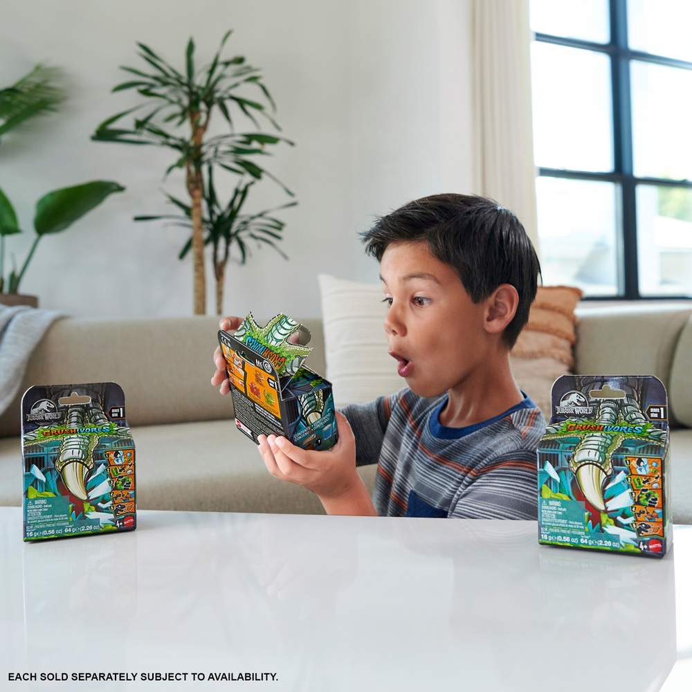 Jurassic World Mini Spielzeug Dinosaurier Crushivores mit ...