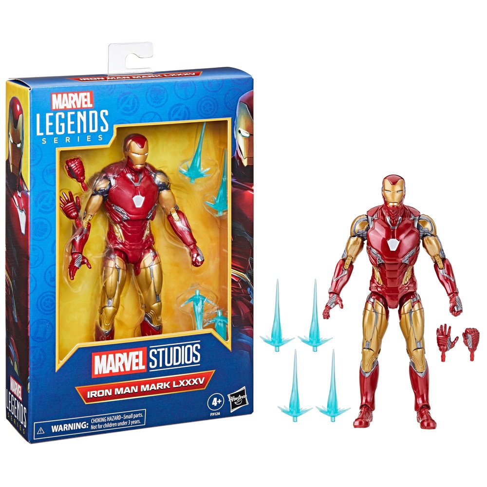 Marvel Legends Figur Iron Man Mark 85 MK LXXXV 15 cm | Smyths Toys ...