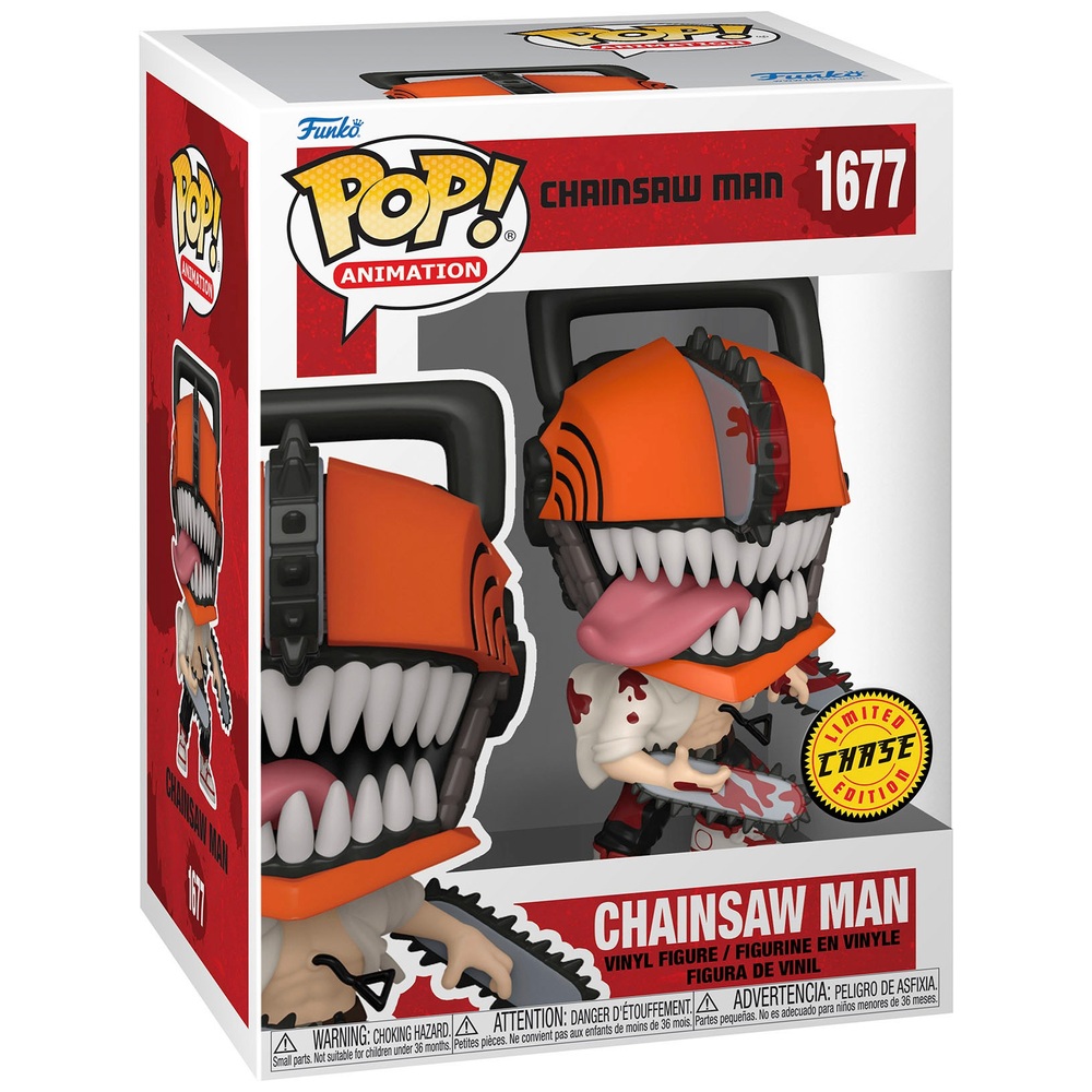 Funko POP! Figur 1677 Chainsaw Man und Chase-Variante sortiert | Smyths ...