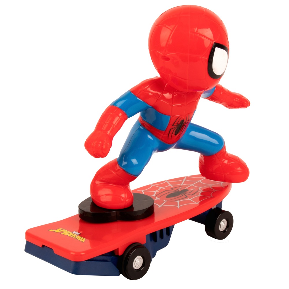 Marvel Spider-Man Remote Control Skateboard Figure Set | Smyths Toys UK