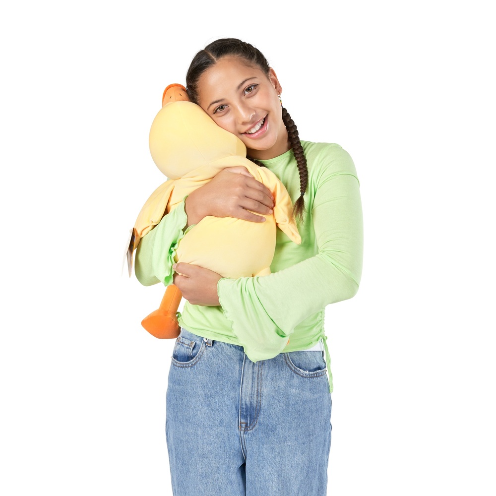Hug-A-Lumps by ZURU Weighted Plush Bailey the Duck | Smyths Toys Ireland