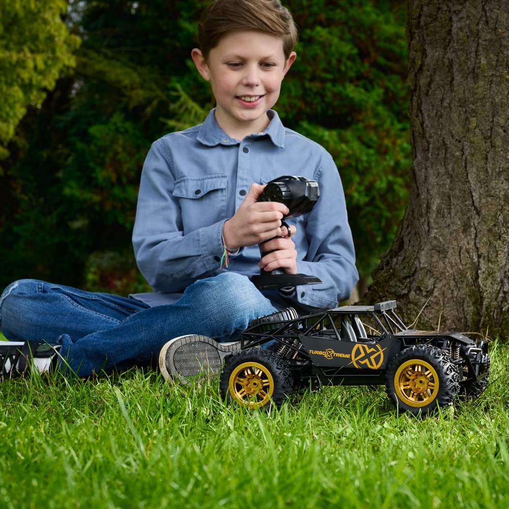 Ferngesteuertes Auto Turbo Xtreme Metal Buggy 1:12 schwarz | Smyths ...