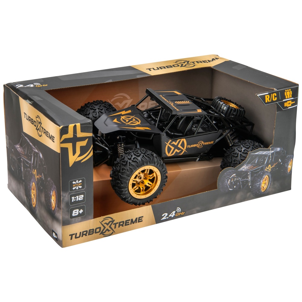 Ferngesteuertes Auto Turbo Xtreme Metal Buggy 1:12 schwarz | Smyths ...