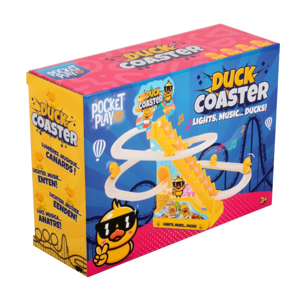 Pocket Play Duck Rollercoaster Set | Smyths Toys UK