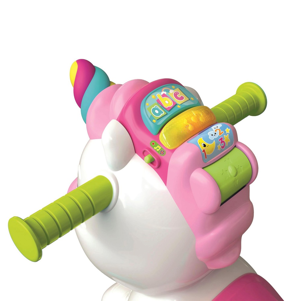 Baby Clementoni Unicorn Interactive 3 in 1 Ride On